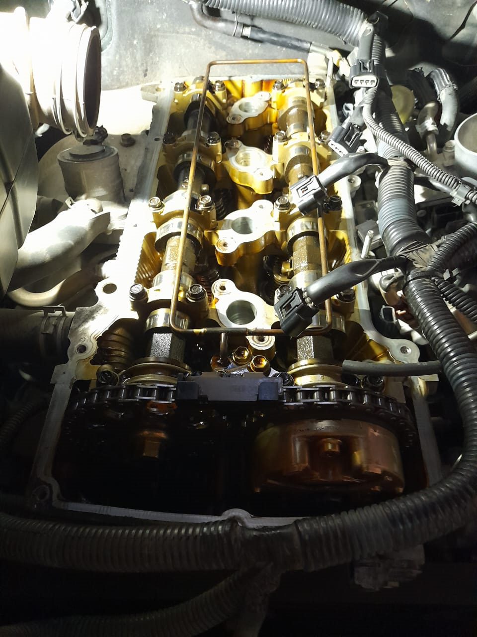 Замена прокладки клапанной крышки… — Toyota Land Cruiser Prado 150 ...