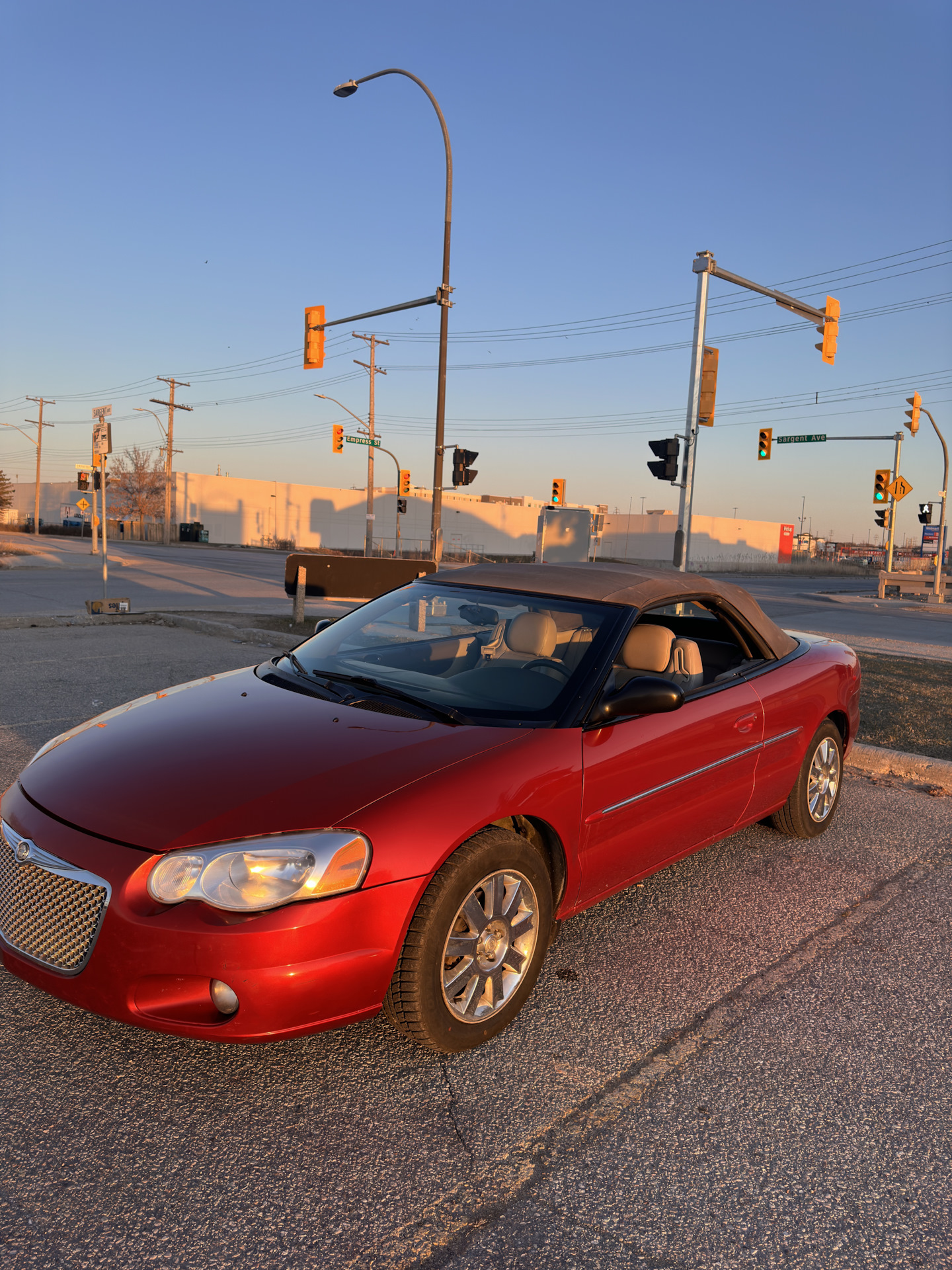 Покупка и сразу доработка — Chrysler Sebring Convertible II, 2,7 л ...