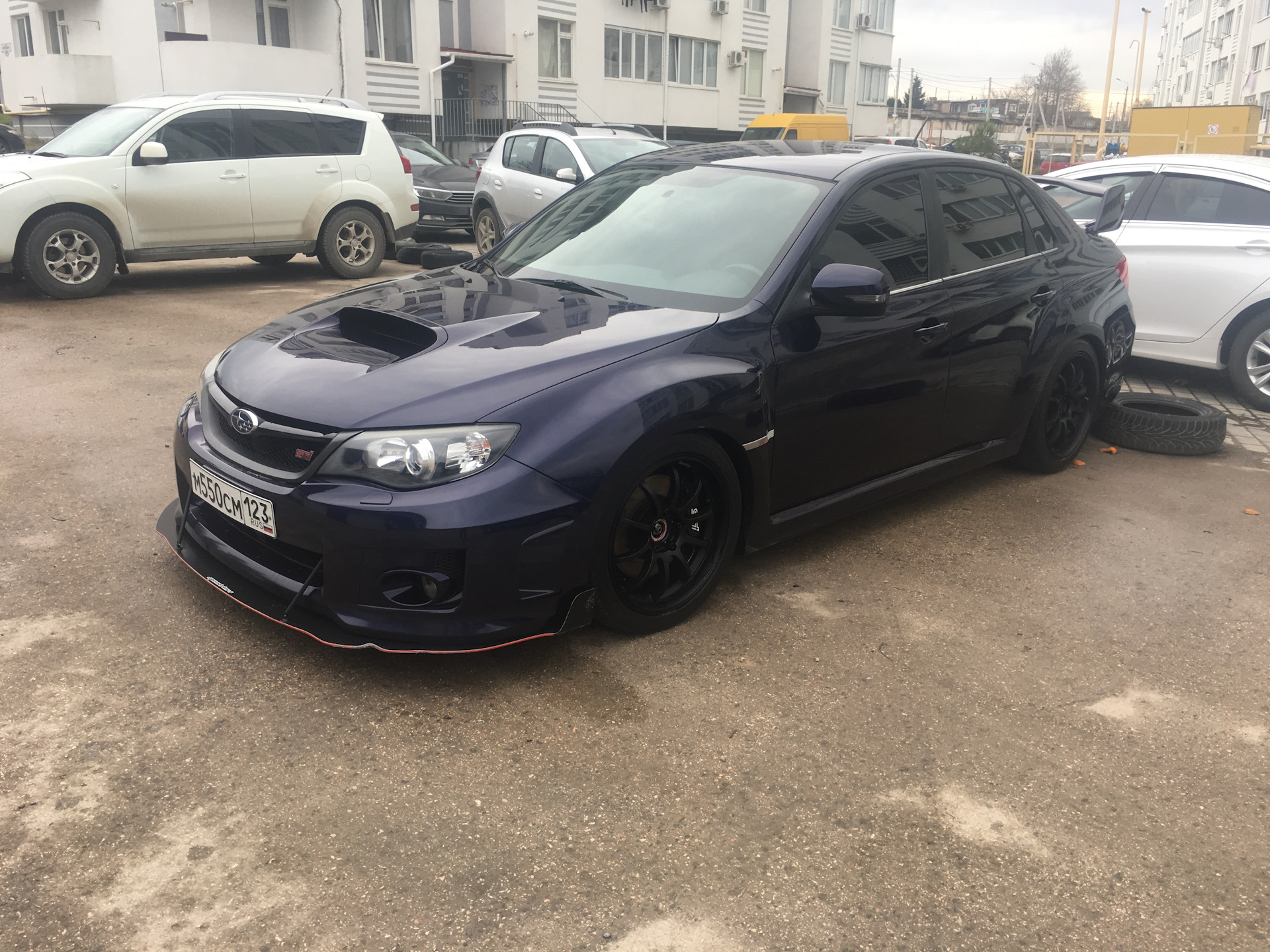 BcRacing, результатом доволен. — Subaru Impreza WRX STI (GV/GR), 2,5 л ...