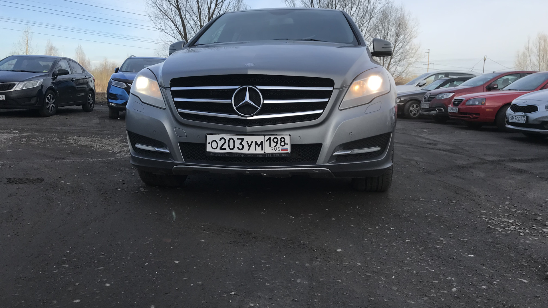 Mercedes-Benz R-class (W251) 3.0 дизельный 2012 | Семейный Помошник на ...