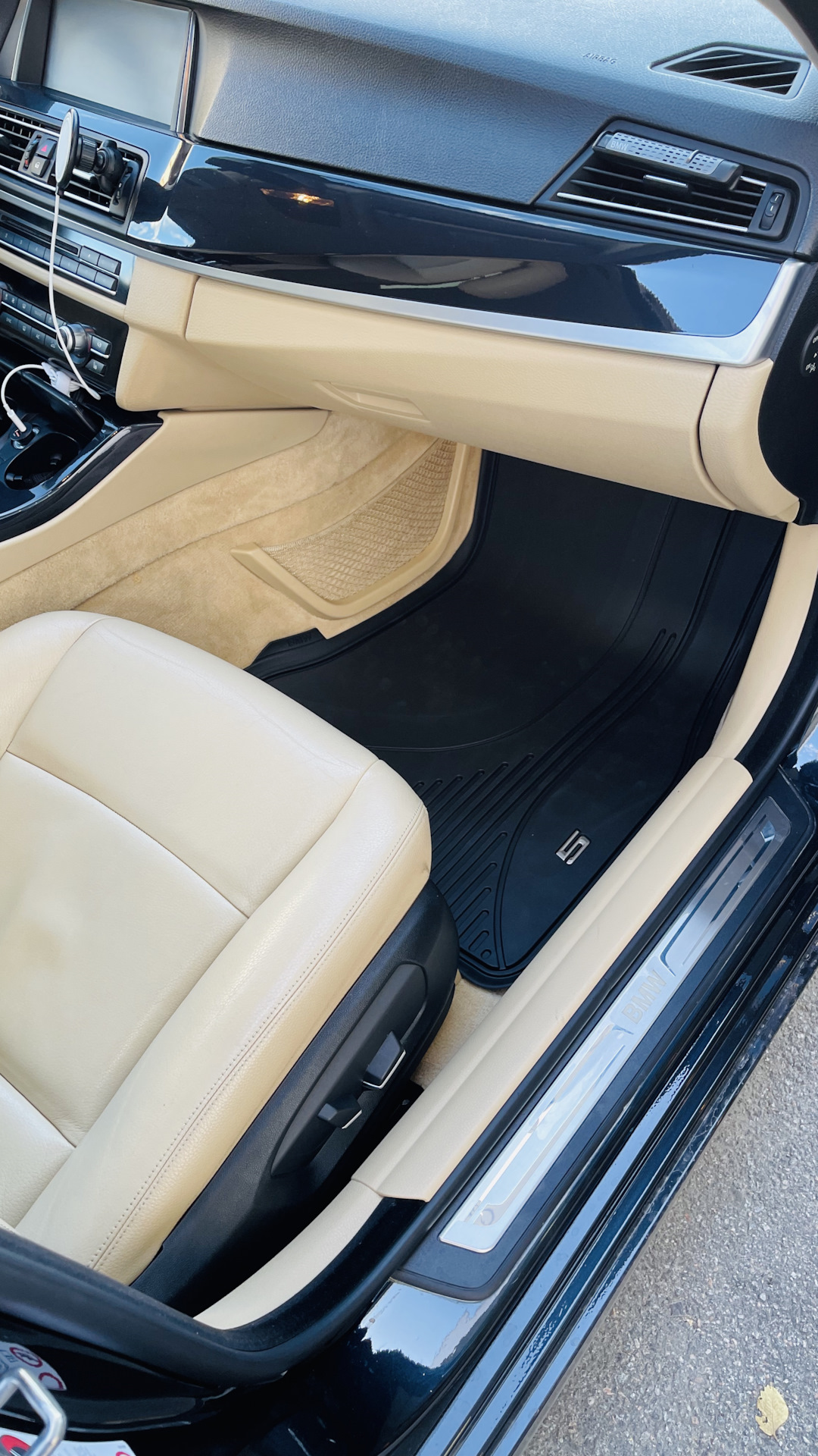 Коврики всепогодные в салон от G30 ️ в F10 — BMW 5 series (F10), 2 л ...