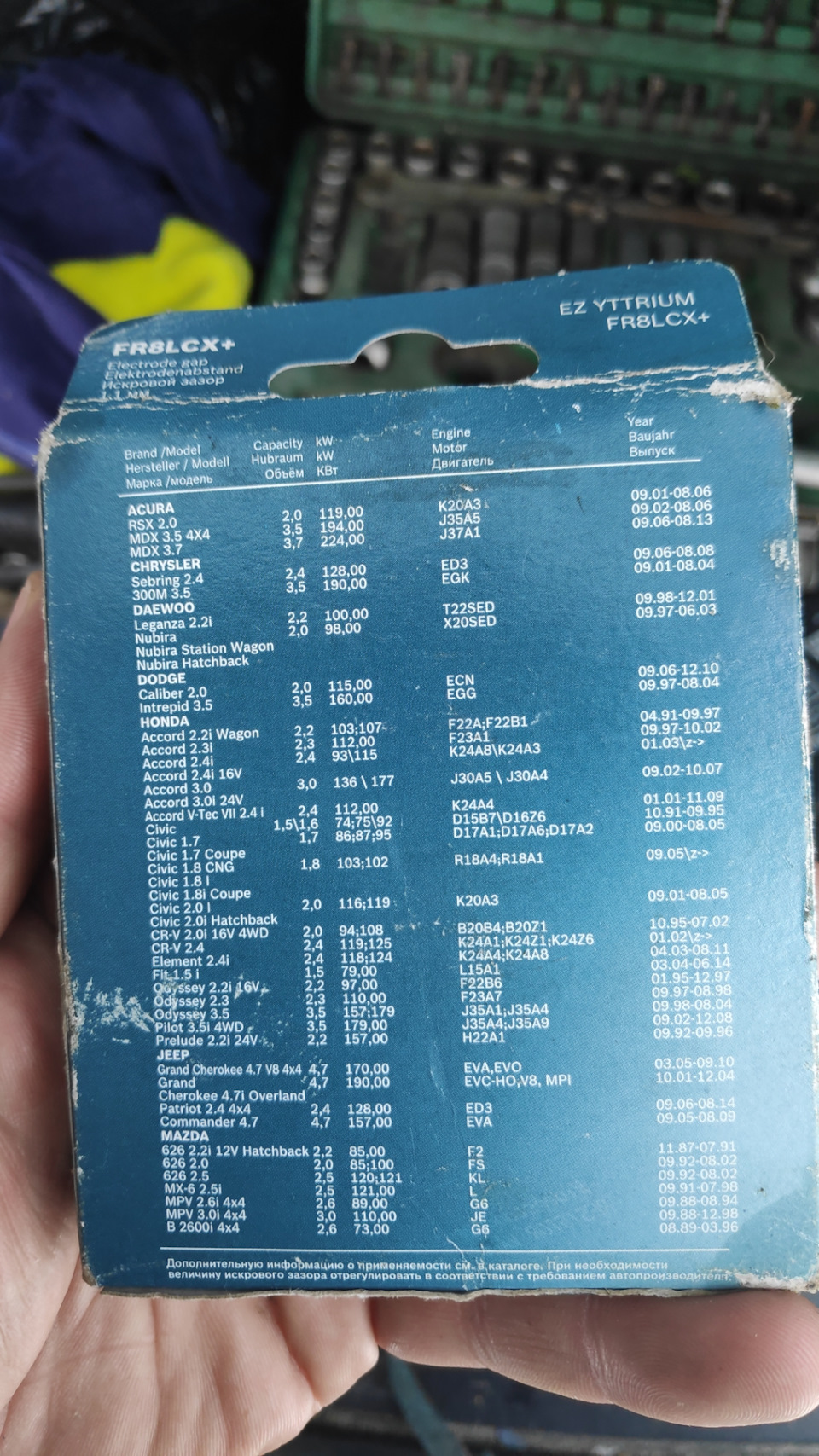 FR8LCX Свеча зажигания BOSCH | Запчасти на DRIVE2