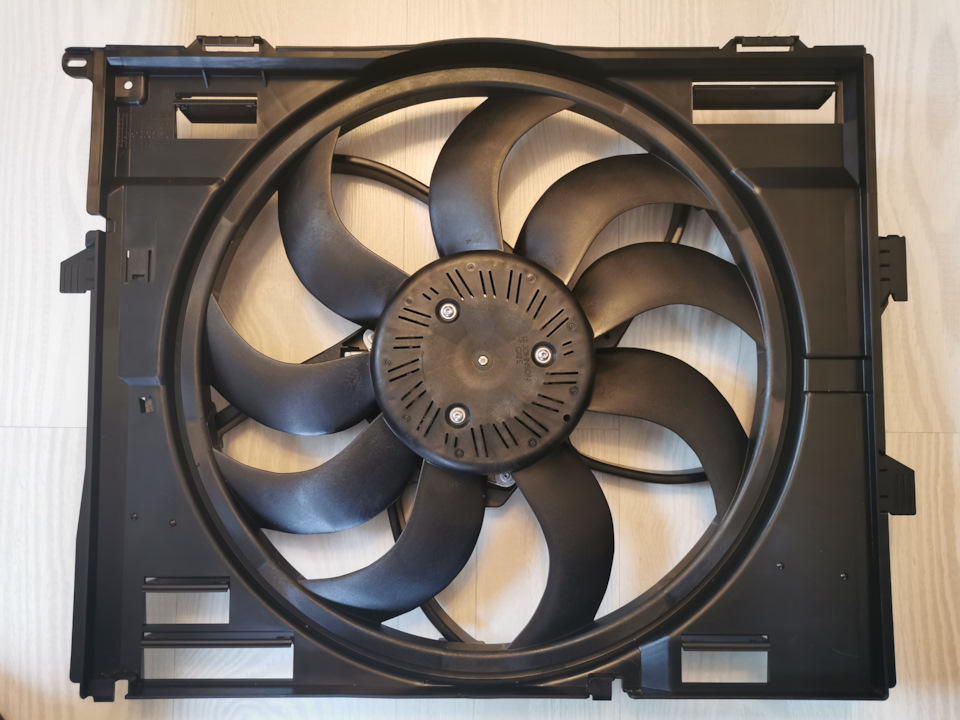 17428625439 Кожух вентилятора с вентилятором BMW | Запчасти на DRIVE2