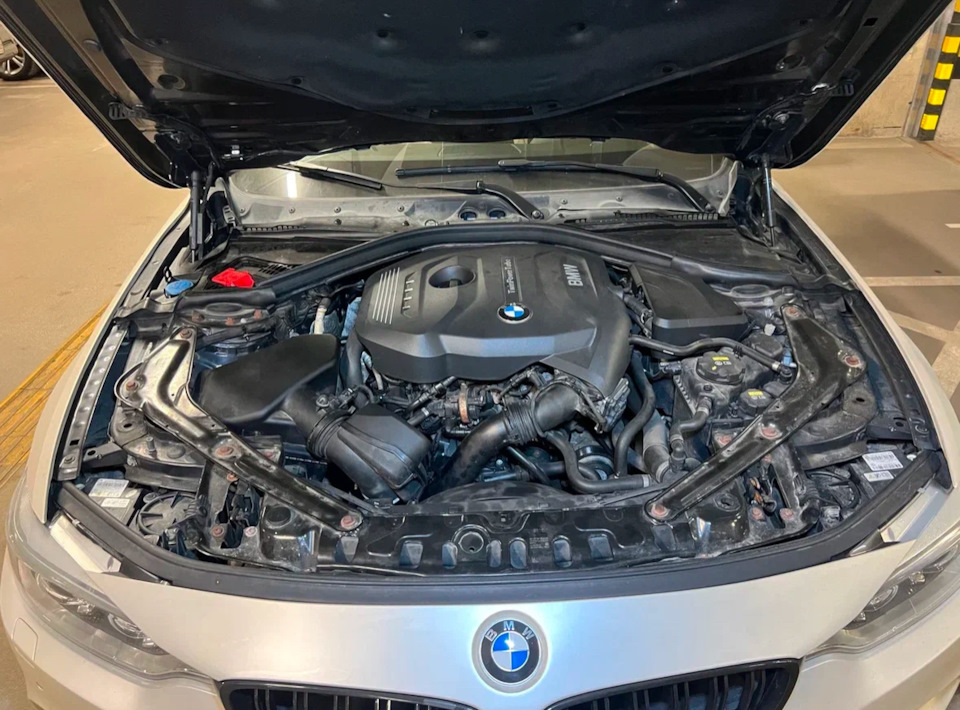 Первый этап — полное ТО — BMW 4 series Convertible (F33), 2 л, 2017 ...