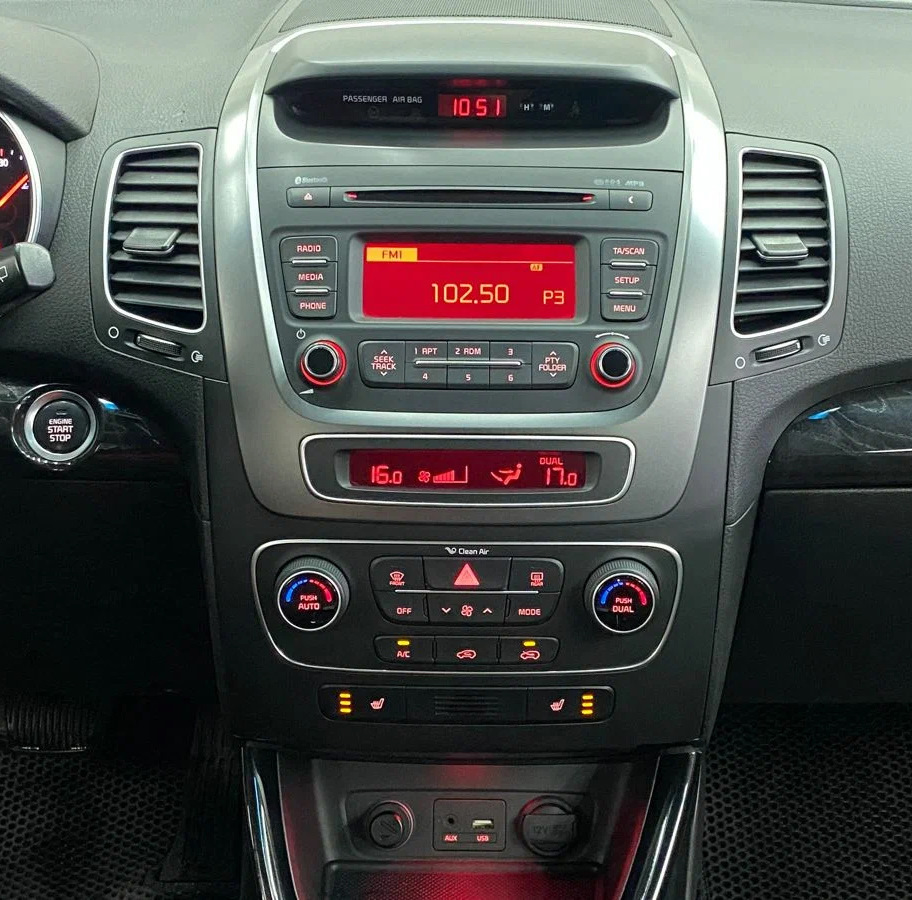 ГУ от люкса, камера, антенна 55 см. — KIA Sorento (2G), 2,4 л, 2017 ...