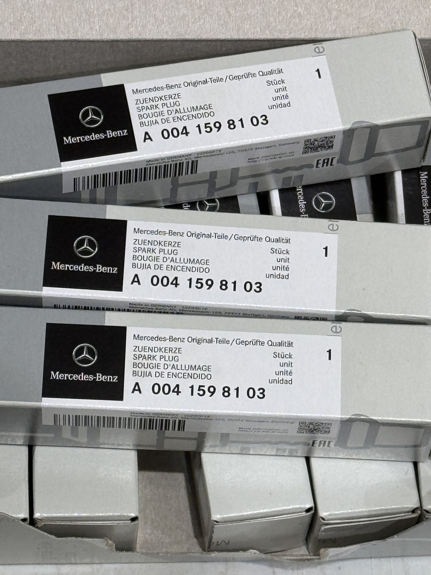 Замена свечей — Mercedes-Benz S-Class (W222), 4,7 л, 2014 года | другое ...