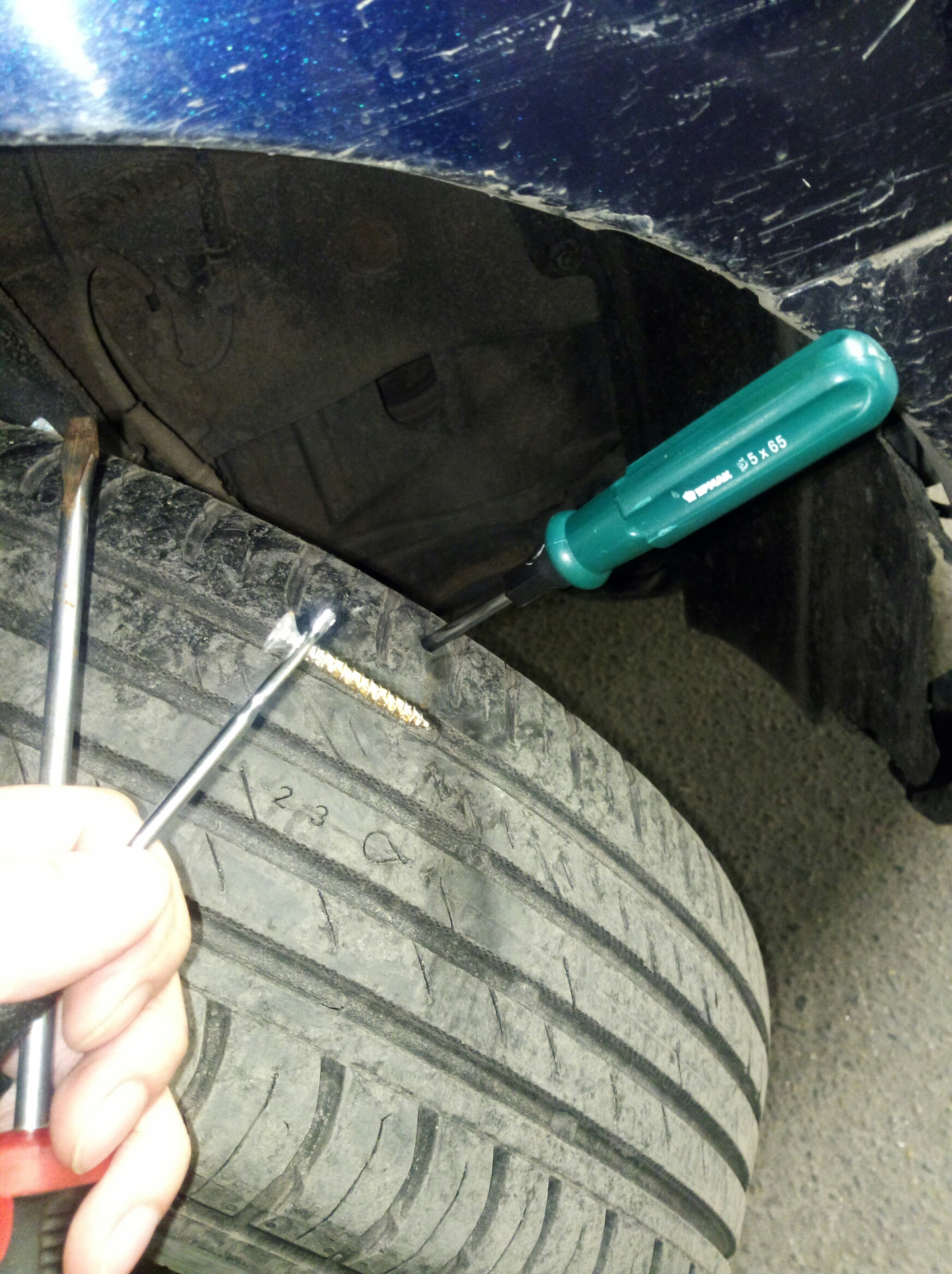 Новый задний правый подкрылок — Hyundai Elantra (4G), 1,6 л, 2010 года ...