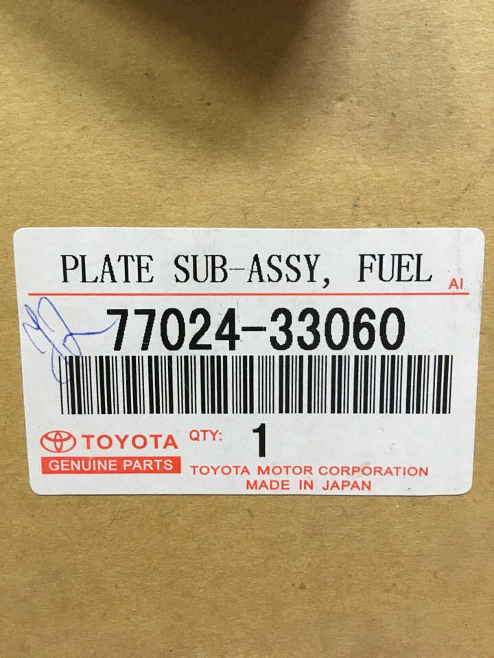 7702433060 ФИЛЬТР ТОПЛИВНЫЙ OEM TOYOTA LEXUS | Запчасти на DRIVE2