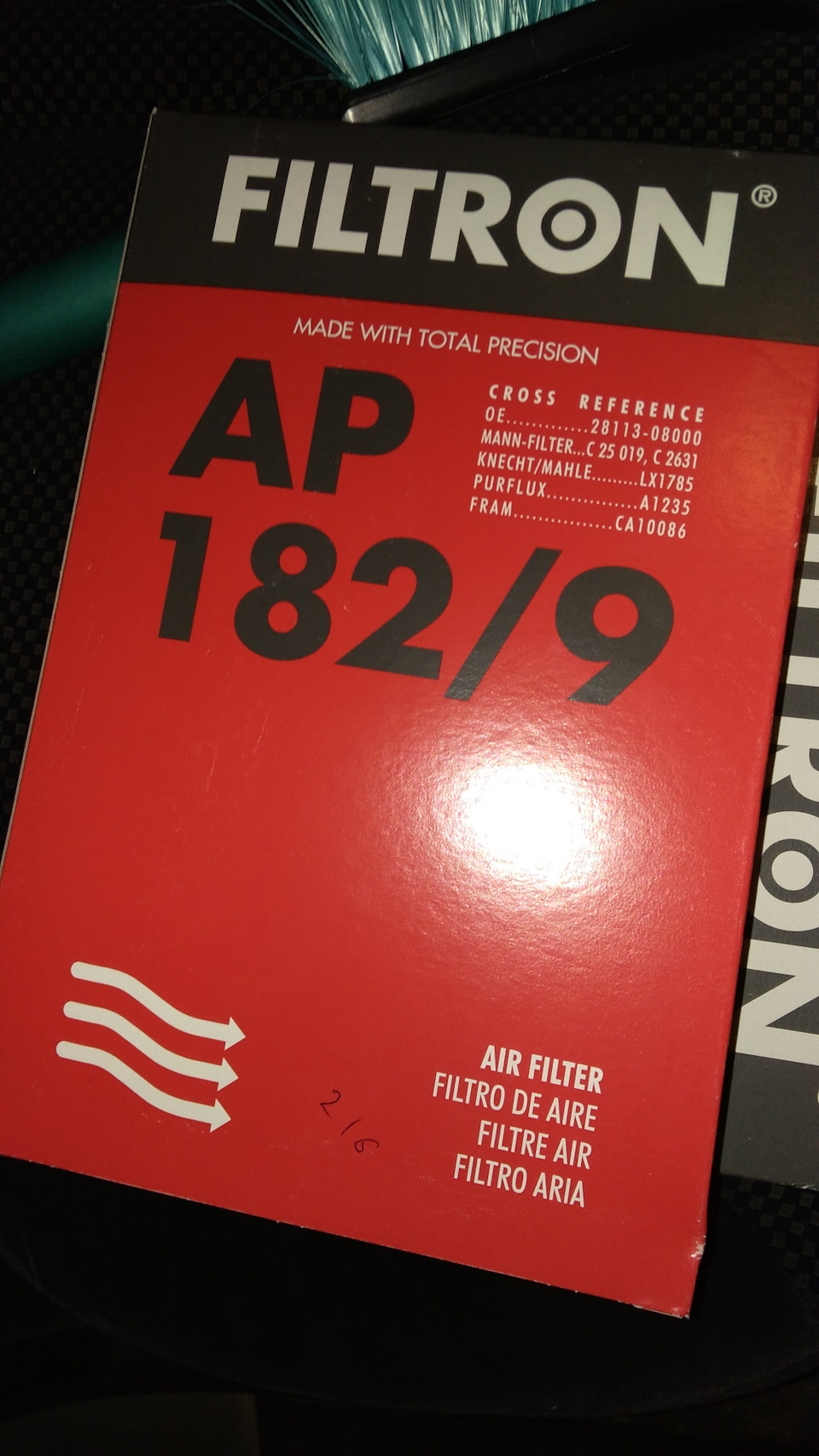 C25019 Воздушный фильтр MANN FILTER | Запчасти на DRIVE2