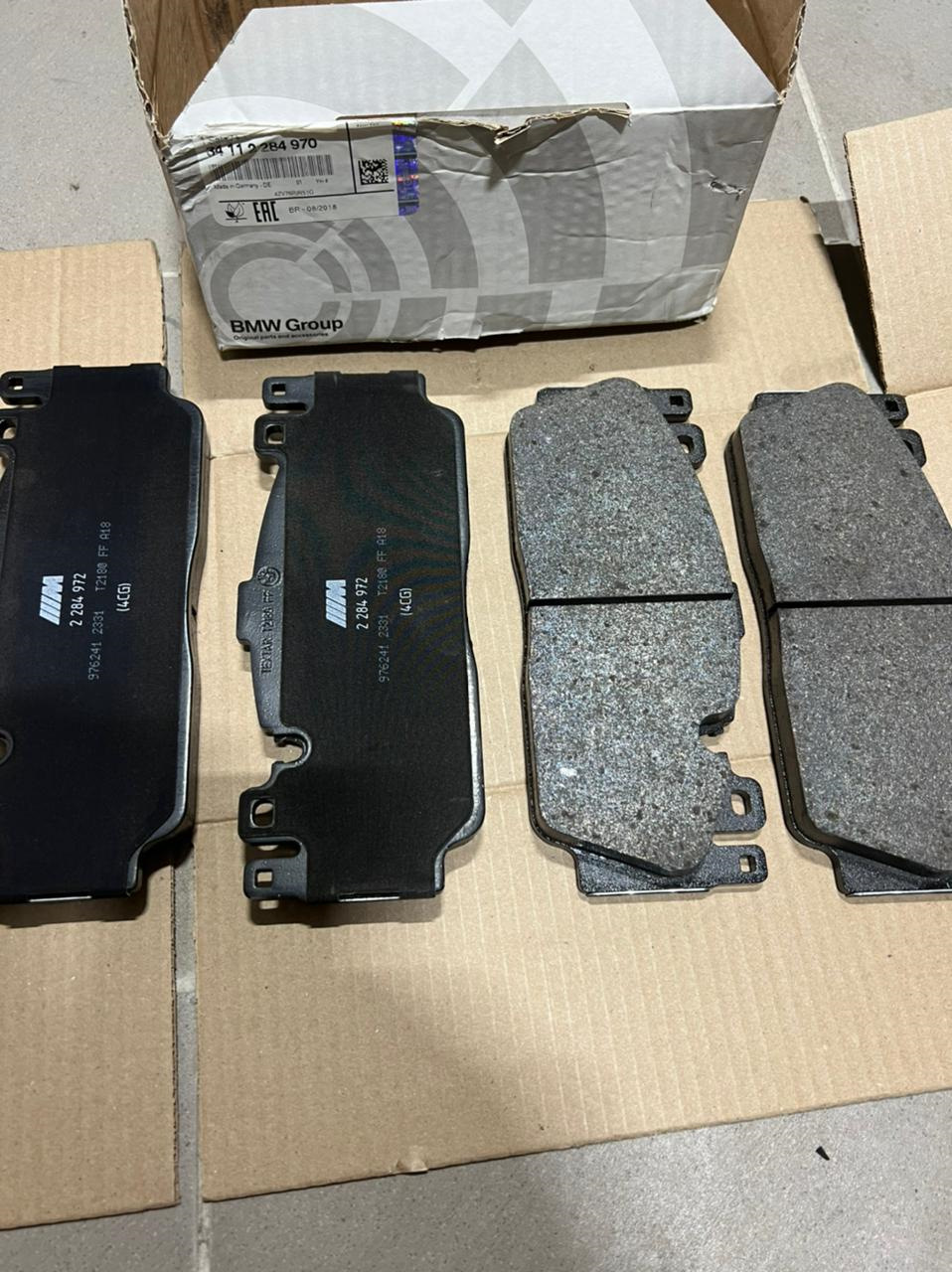 34112284970 Колодки тормозные передние BMW | Запчасти на DRIVE2
