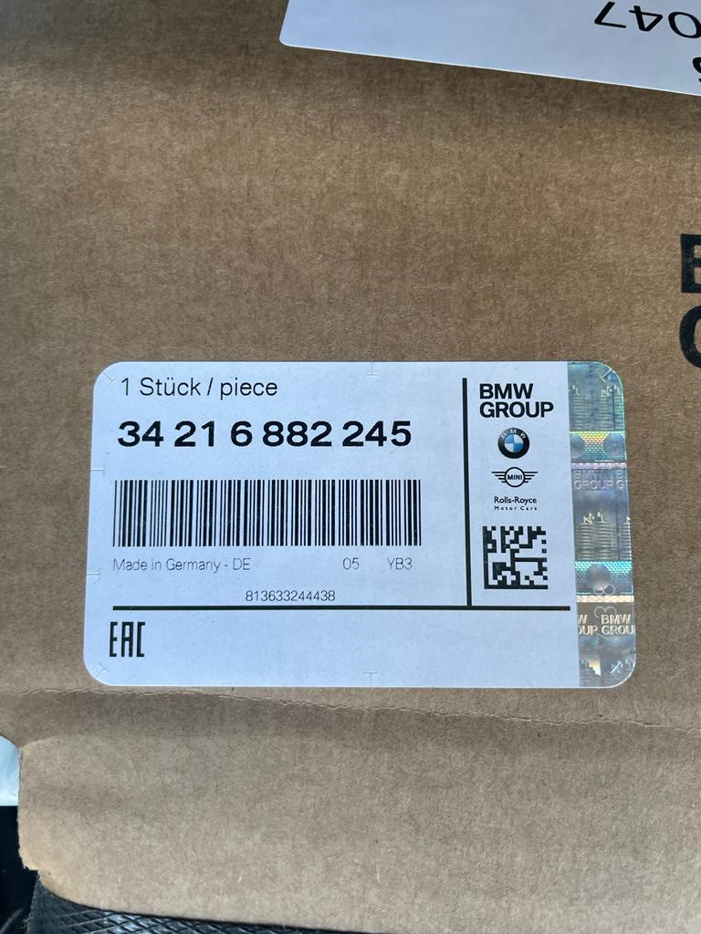 34216882245 Торм. диск облегч. констр. вентилир. Л BMW | Запчасти на DRIVE2