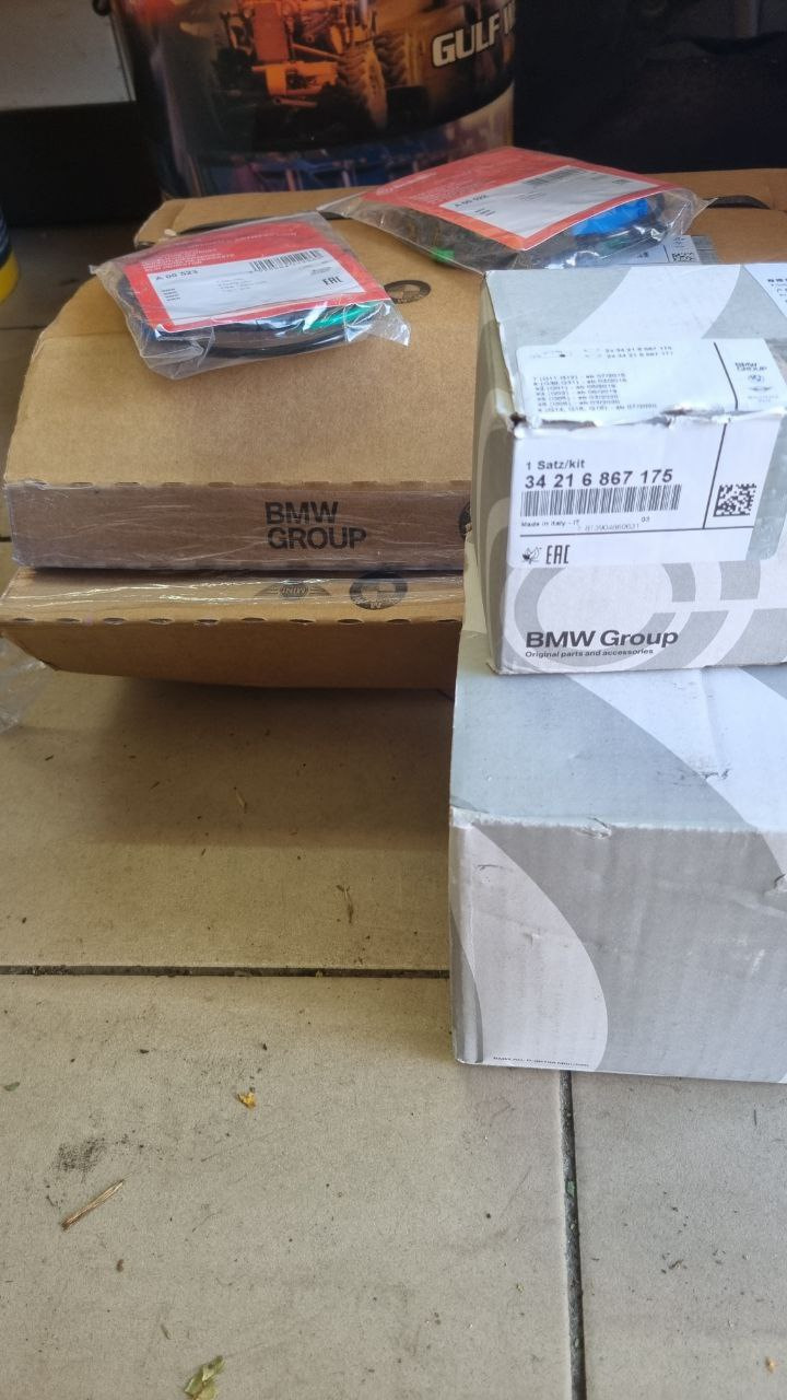 ТО тормозной системы + доработки — BMW 5 series (G30), 3 л, 2019 года ...