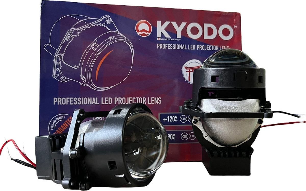 #04 Ремонт/Обслуживание. Установка Bi-Led линз KYODO — Land Rover Discovery III, 4,2 л, 2008 ...