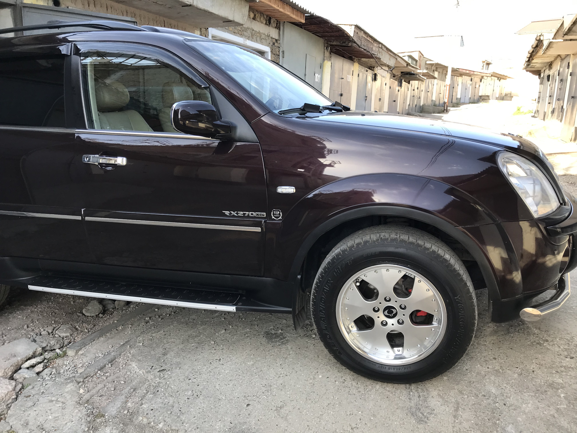 Светодиодные поворотники. — SsangYong Rexton (2G), 2,7 л, 2008 года ...