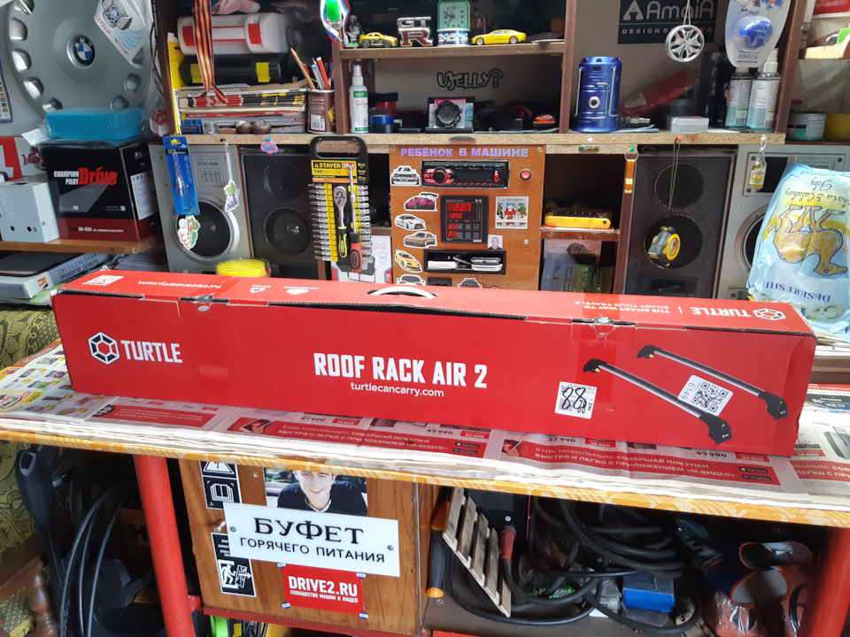 Багажник Turtle Air 2 — Honda Freed+, 1,5 л, 2019 года | аксессуары ...