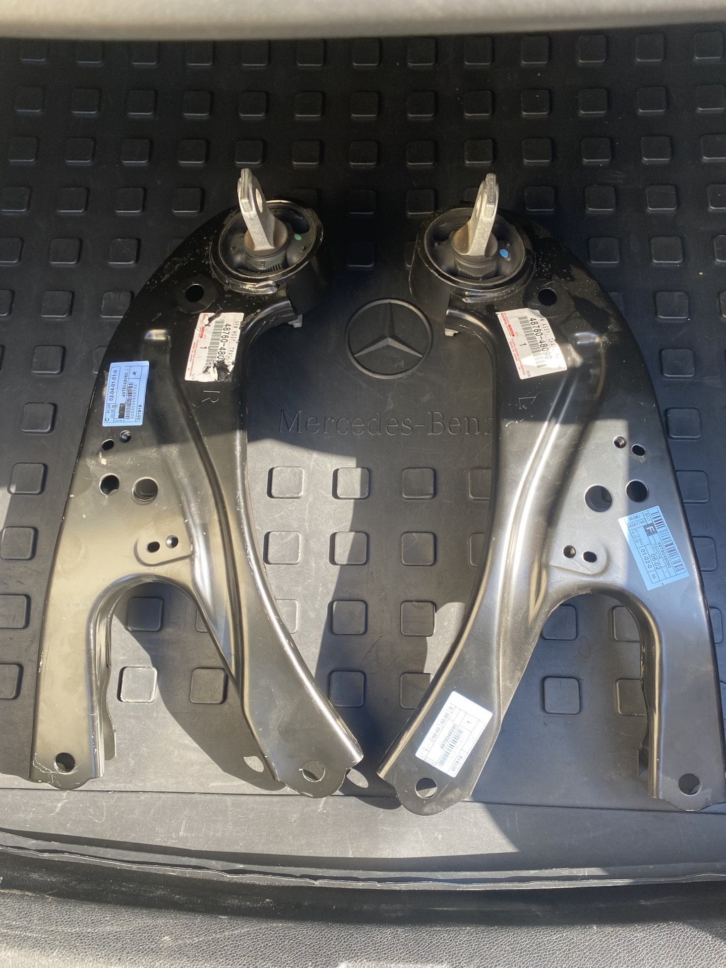 Замена рычагов подвески — Toyota Highlander (XU50), 3,5 л, 2015 года ...