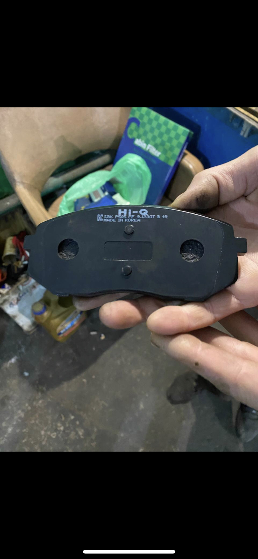 SP1681 Колодки тормозные передние SANGSIN | Запчасти на DRIVE2