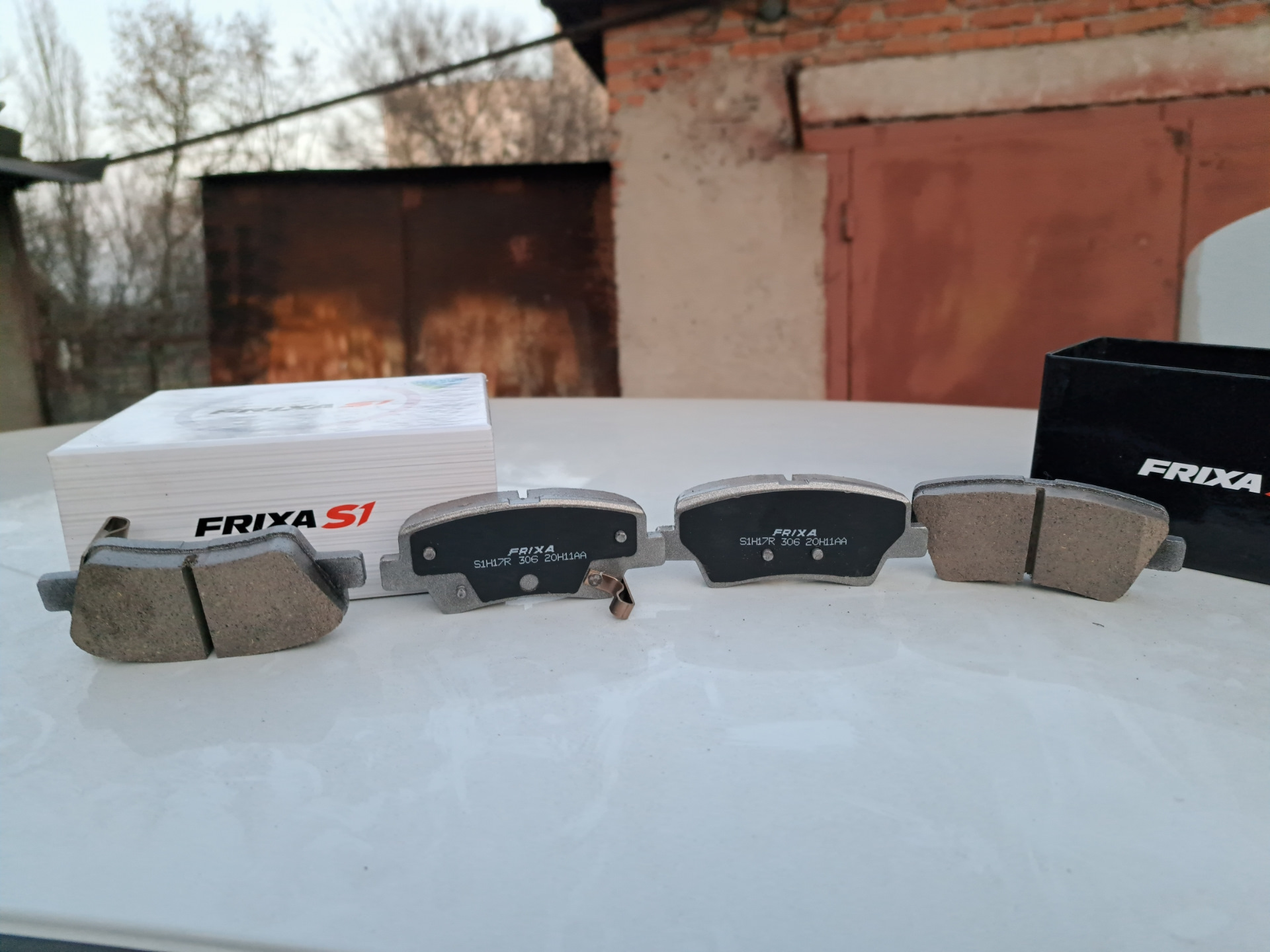 Задние колодки FRIXA S1 — Lada Калина Хэтчбек (2G), 1,6 л, 2015 года ...
