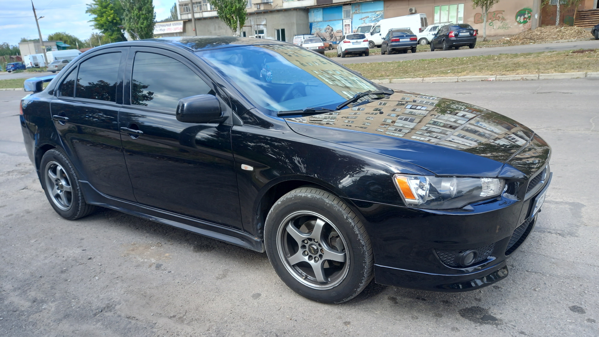 Mitsubishi Lancer X 2.0 бензиновый 2008 | Black X на DRIVE2