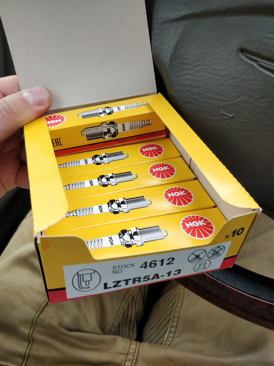 LZTR5A13 Свеча зажигания 4612 NGK | Запчасти на DRIVE2