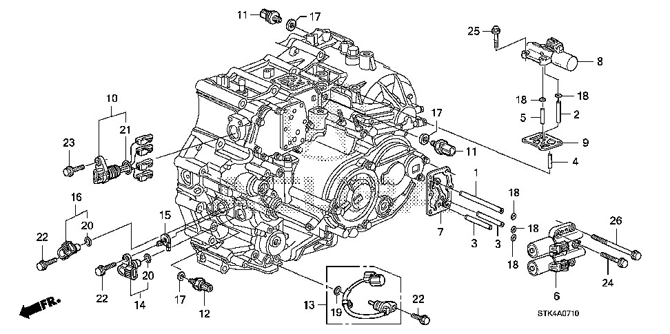 АКПП и опять клапана…немножко — Acura RDX (1G), 2,3 л, 2010 года ...