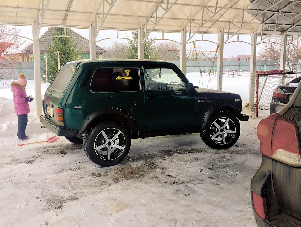 Самые красивые диски для нивы — Lada 4x4 3D, 1,7 л, 1996 года ...