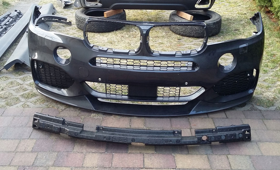 Установка М пакет бампера на F15 (Оригинал) — BMW X5 (F15), 3 л, 2018 ...
