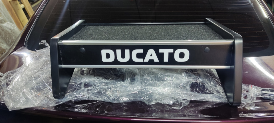 Полка на торпеду. — FIAT Ducato III, 2,3 л, 2012 года | аксессуары | DRIVE2