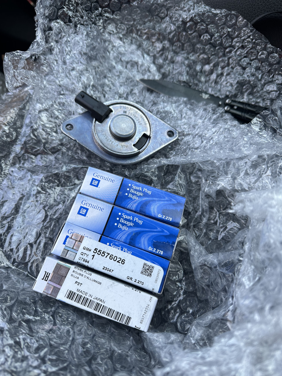 55576026 Свеча зажигания GM | Запчасти на DRIVE2