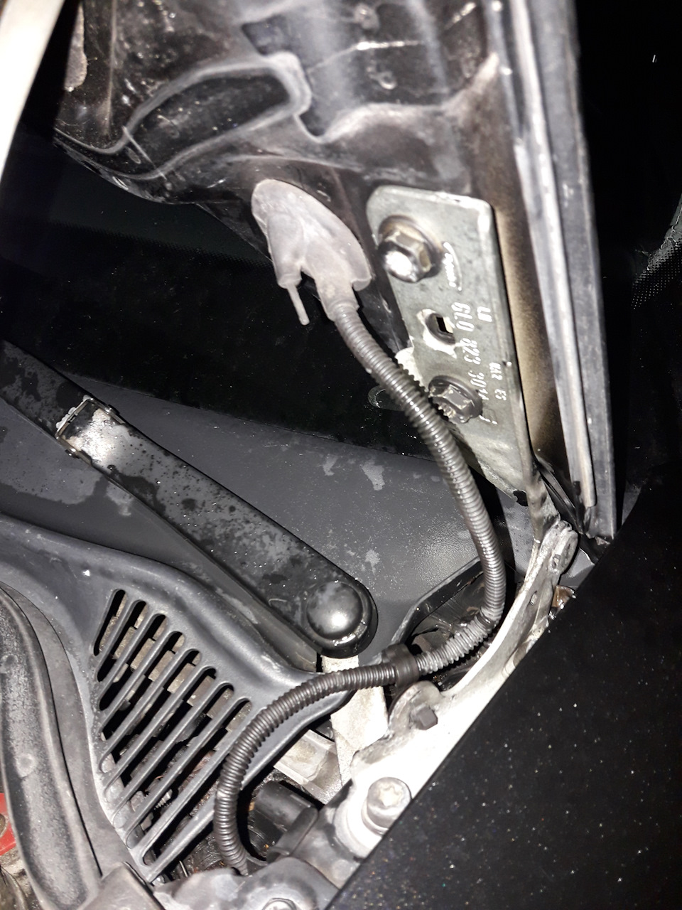 Накладка на задний бампер — Hyundai Solaris (2G), 1,6 л., 2019 года ...