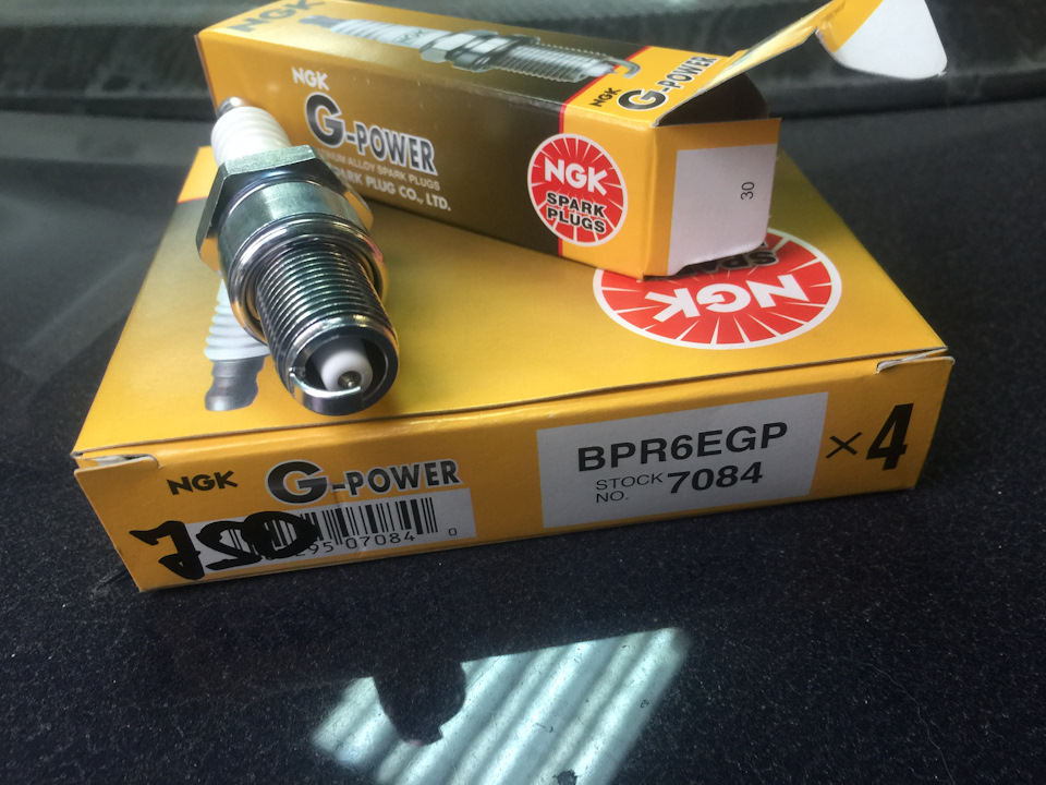 BPR6EGP Свеча зажигания 7084 G-Power NGK | Запчасти на DRIVE2