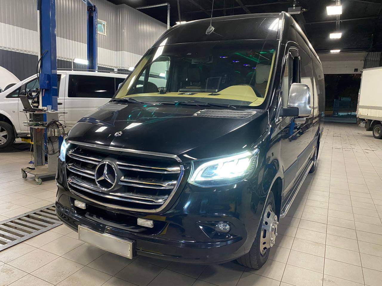 Mercedes Sprinter W907 519 3.0 Turbo Disel отключение систем SCR и ...