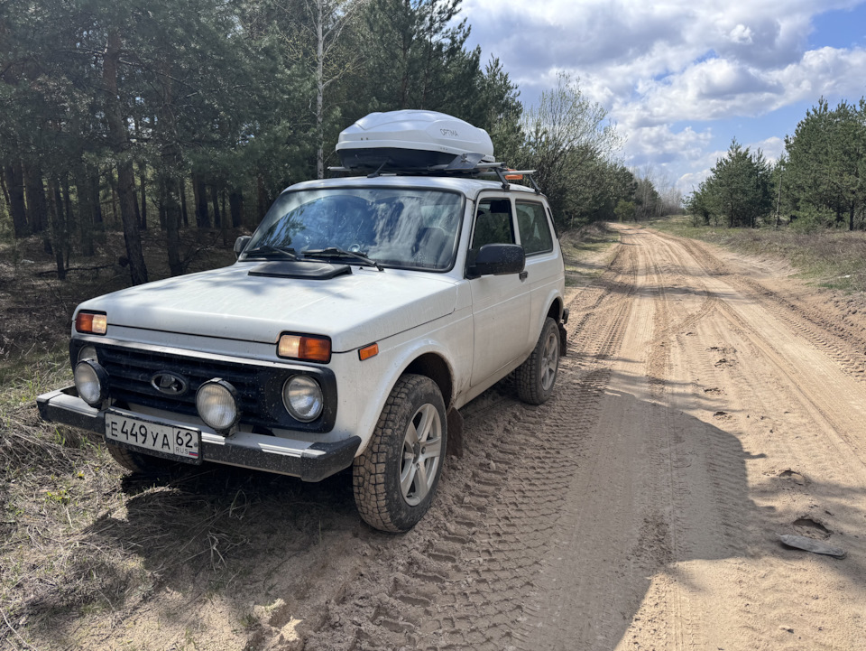 Ворсовые подкрылки, заглянем за них — Lada 4x4 3D, 1,7 л, 2023 года ...