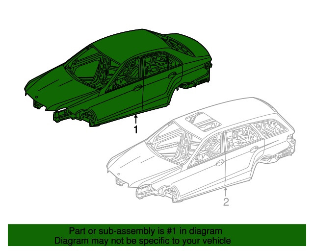 A2126003305 BODY SHELL Mercedes | Запчасти на DRIVE2