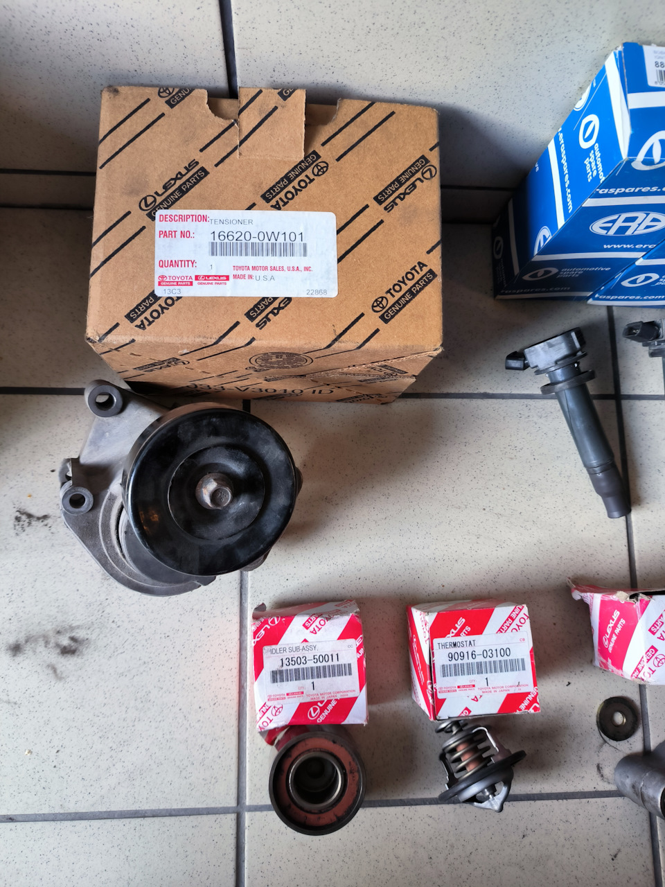 1350350011 Ролик ГРМ обводной OEM TOYOTA LEXUS | Запчасти на DRIVE2