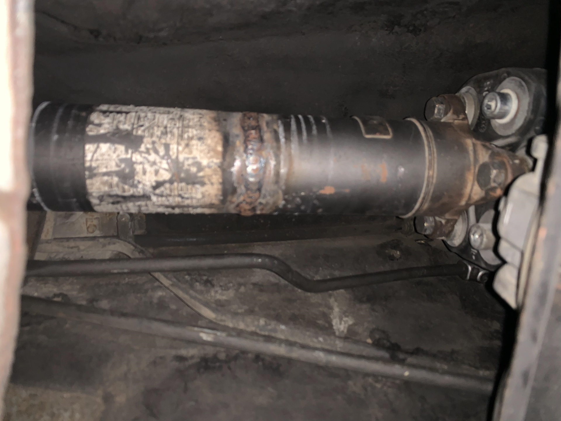 Ремонт шлицевого соединения карданного вала — Mercedes-Benz C-Class ...