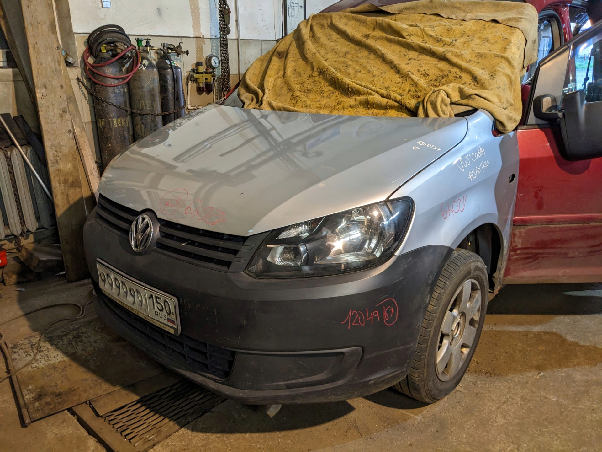 Морда — всё! — Volkswagen Caddy (3G), 1,6 л, 2007 года | кузовной ...