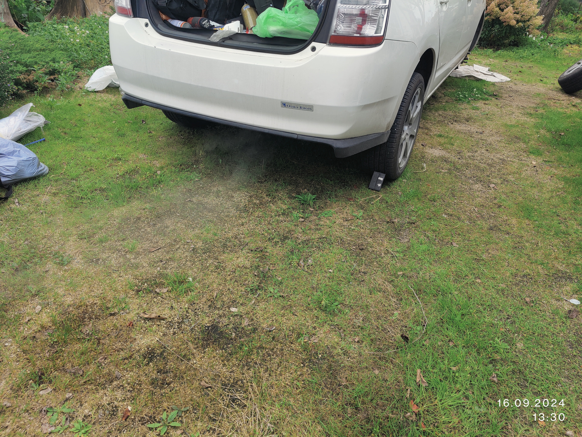 Промывка форсунок на ДВС — Toyota Prius (20), 1,5 л, 2011 года ...