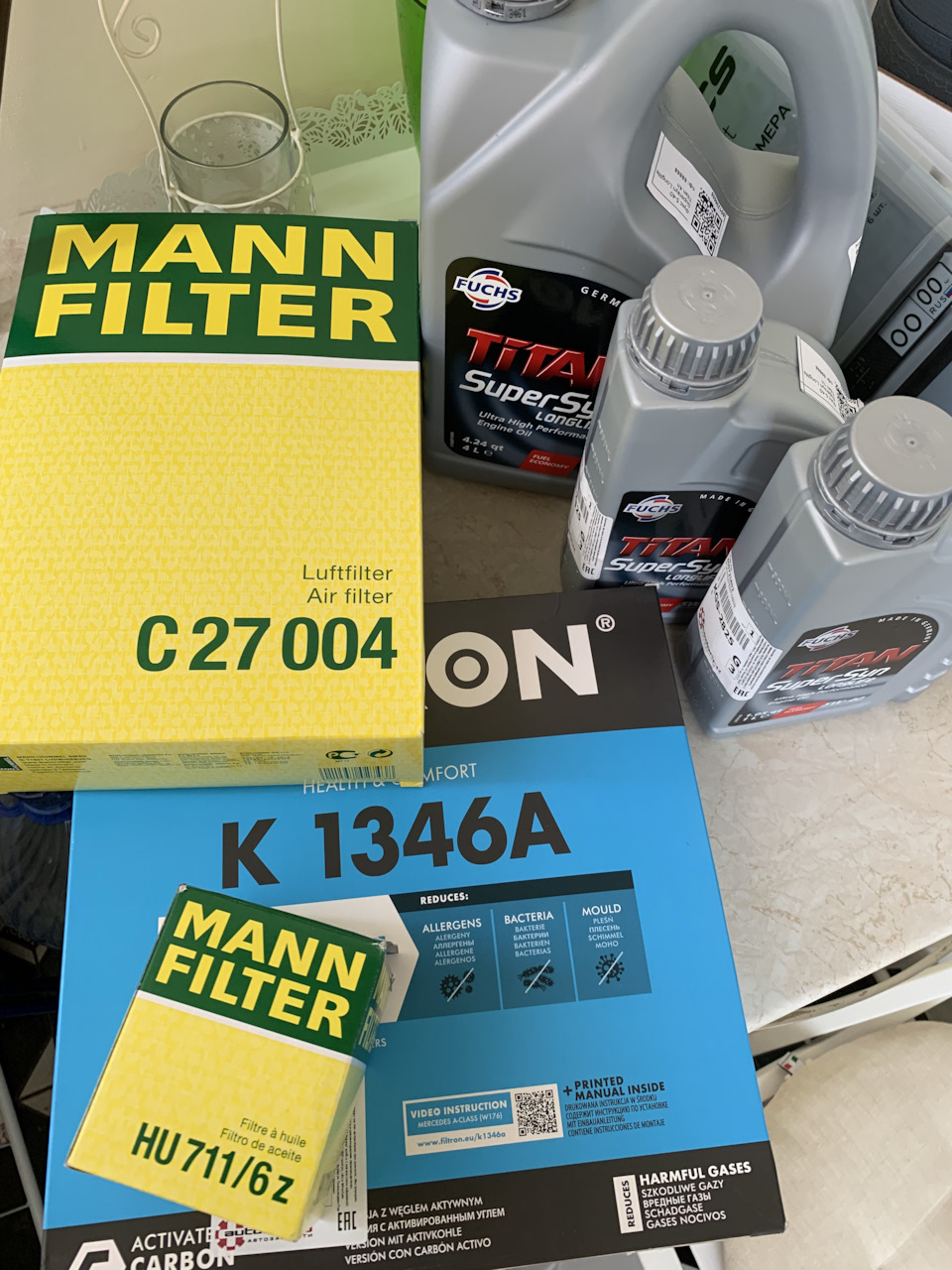 29. А ещё готовимся к ТО — закупаем расходники — Mercedes-Benz CLA ...