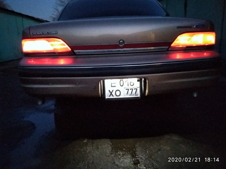 Номера — Ford Crown Victoria, 4,6 л, 1992 года | своими руками | DRIVE2