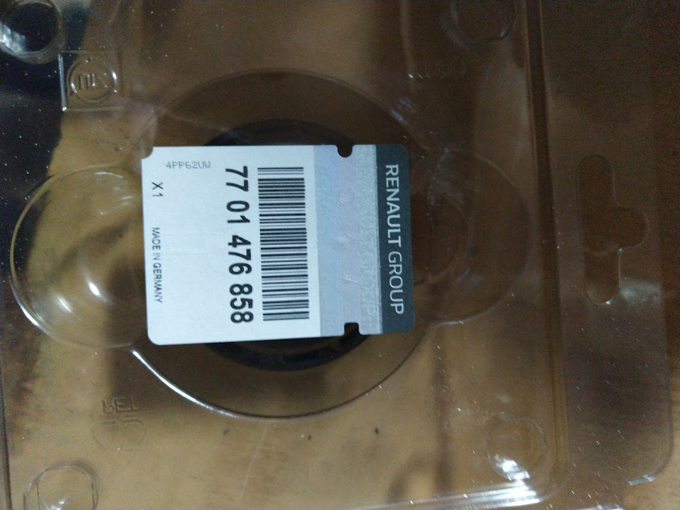 7701476858 Передний сальник коленвала RENAULT | Запчасти на DRIVE2