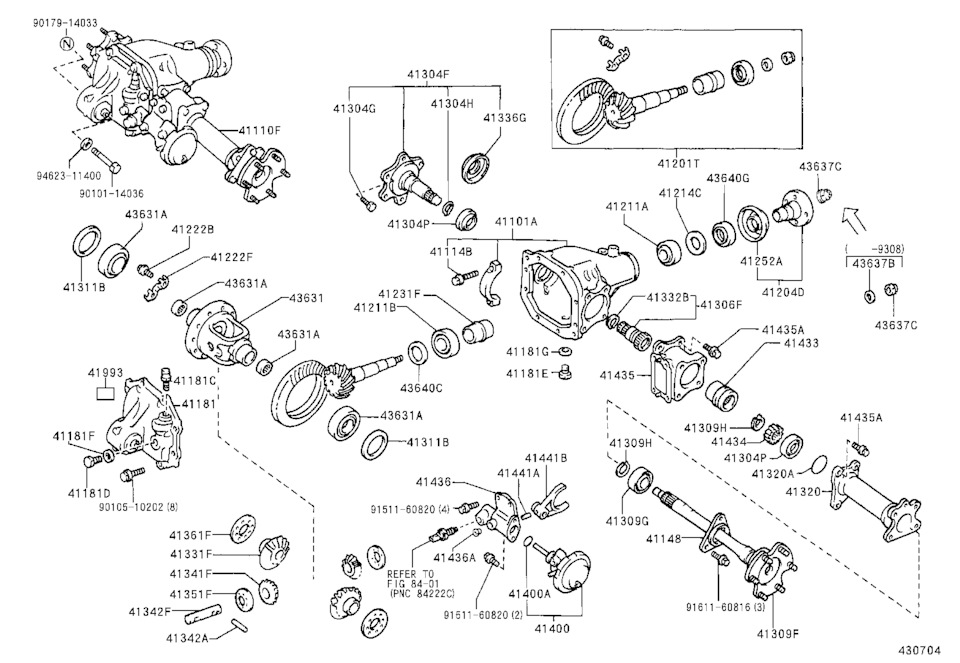 Гул передней подвески побеждён — Toyota 4Runner II, 3 л, 1991 года ...