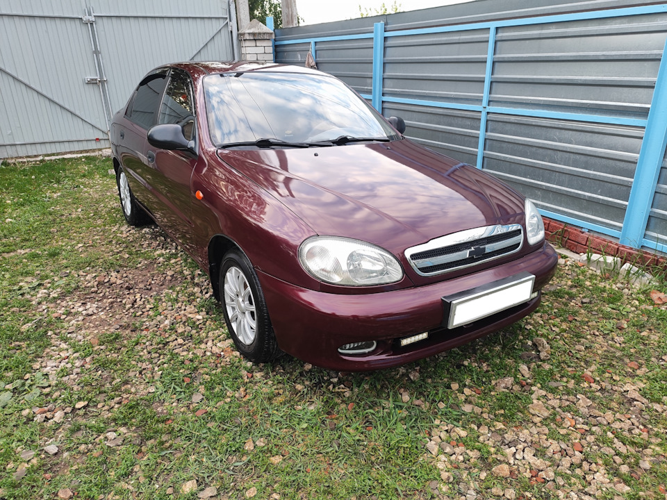 Мы живы, сегодня 8 лет как вместе. — Chevrolet Lanos, 1,5 л, 2009 года ...