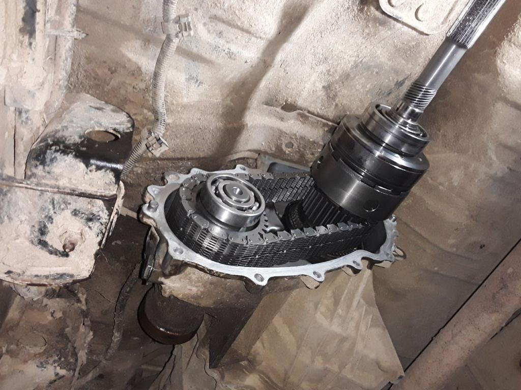 L200 широкая цепь в раздатку — Mitsubishi L200 (4G), 2,5 л, 2011 года ...