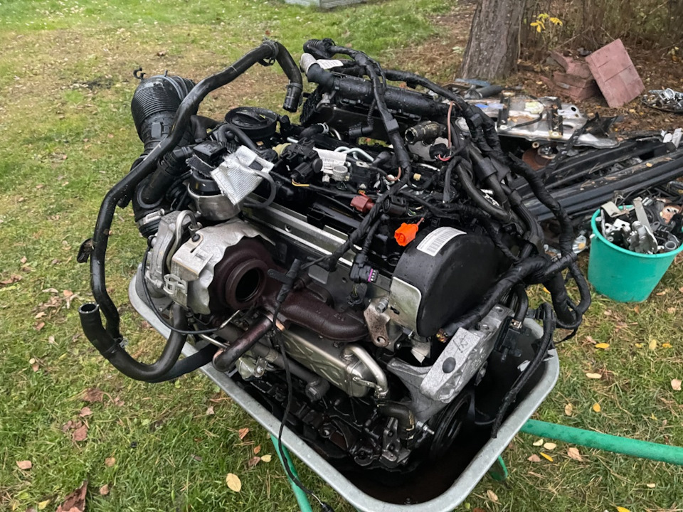 Свап двигателя 2.0 TDI (CFGB) Часть 1 — Подготовительная — Volkswagen ...