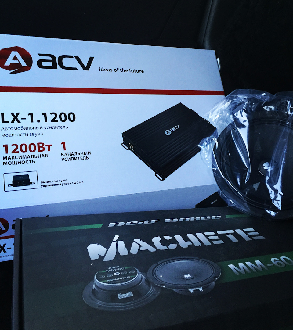 Фронт Alphard machete mm-60, саб Alphard machete m12d4, моноблок acv lx-1.1200 — Hyundai Solaris ...