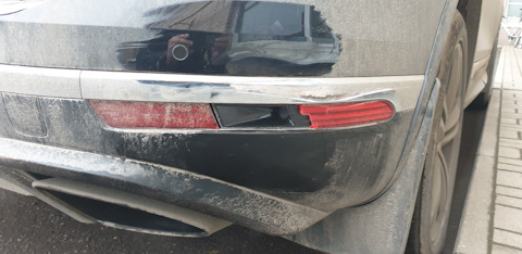 7P6945702G Задний правый отражатель в бампере VAG | Запчасти на DRIVE2