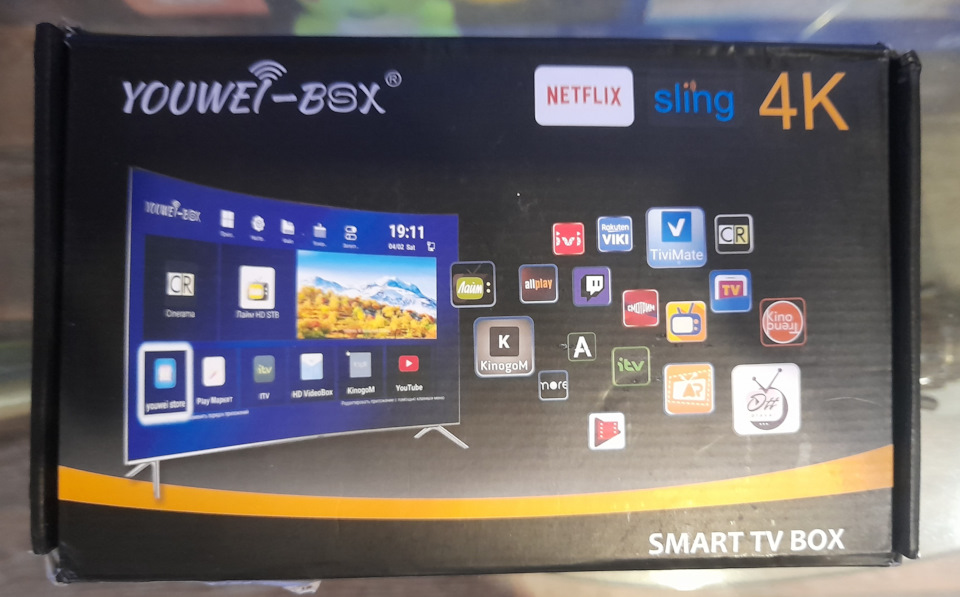 IPTV приставка Youwei-Box X5 — Lada Калина седан, 1,6 л, 2005 года | другое | DRIVE2