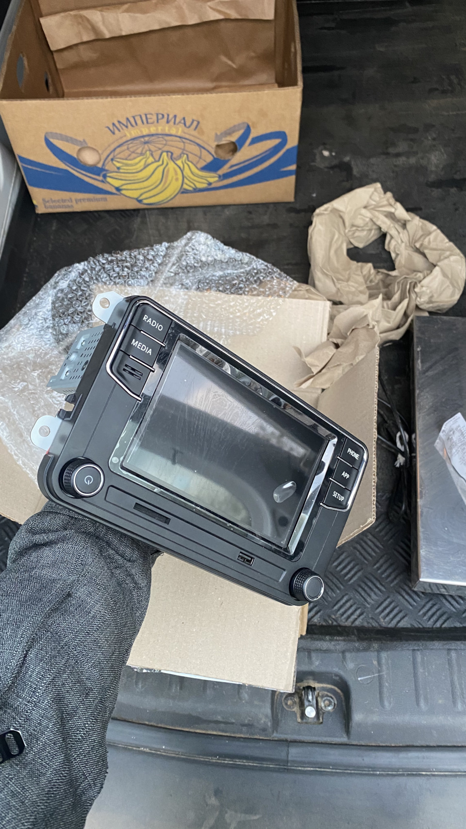 Замена RCD-310 на 330+. Отзыв — Volkswagen Caddy (3G), 1,6 л, 2013 года ...