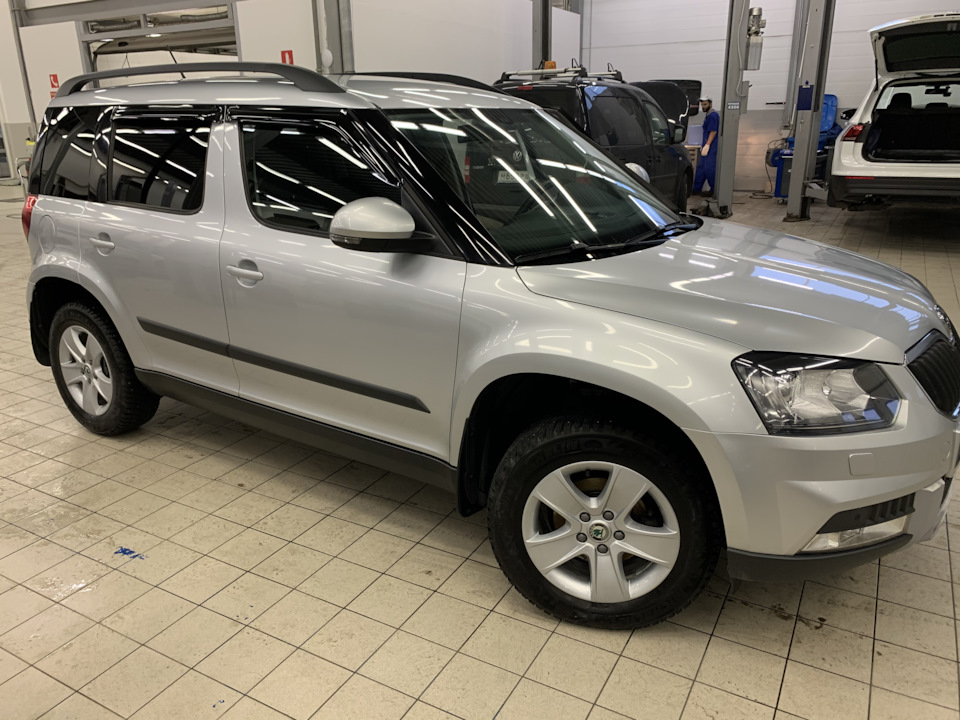 Переобулся — Skoda Yeti, 1,4 л, 2015 года | колёсные диски | DRIVE2